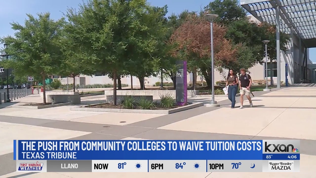 INSIGHT: Waiving tuition costs at community colleges in Texas - YouTube