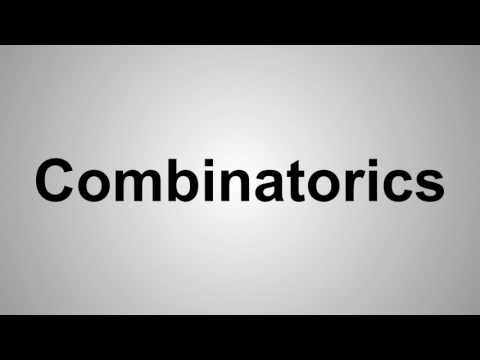 How To Pronounce Combinatorics - YouTube
