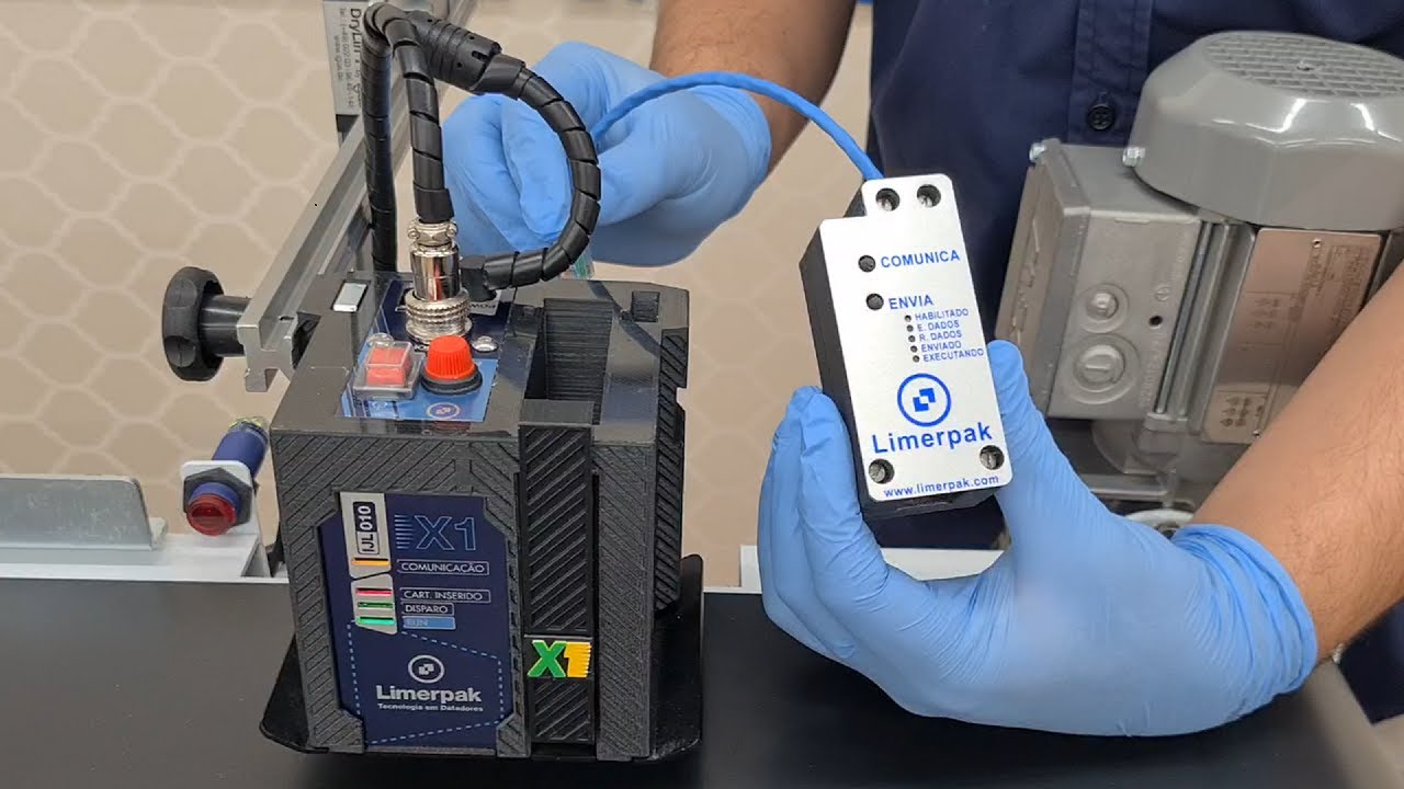 Como trocar datas, lotes e dados variáveis do Datador Inkjet Limerpak ...