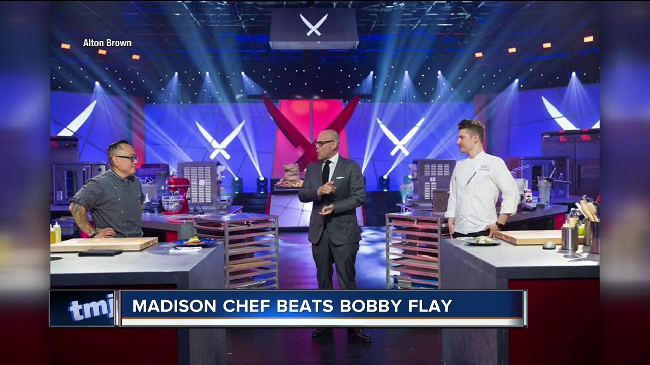 Madison chef Tory Miller takes Iron Chef crown from Bobby Flay - YouTube