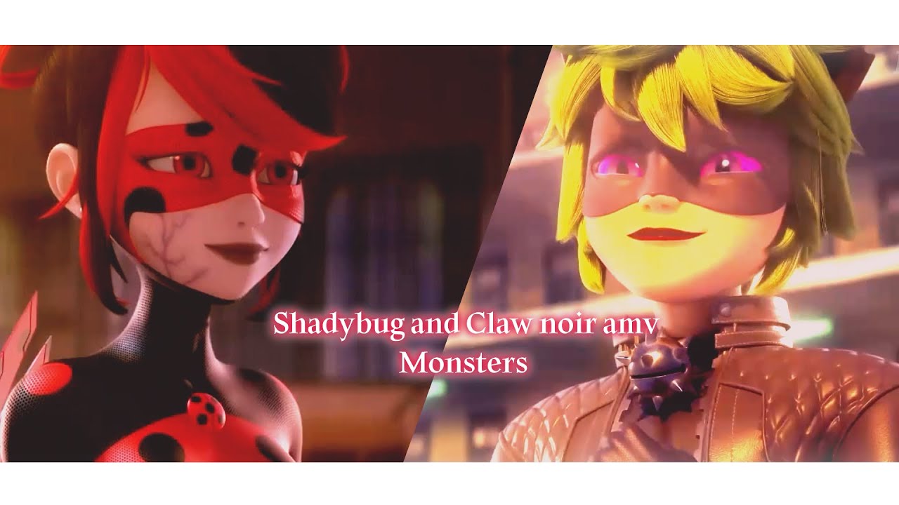 Miraculous Ladybug amv / Miraculous world Paris / Shadybug and Claw ...