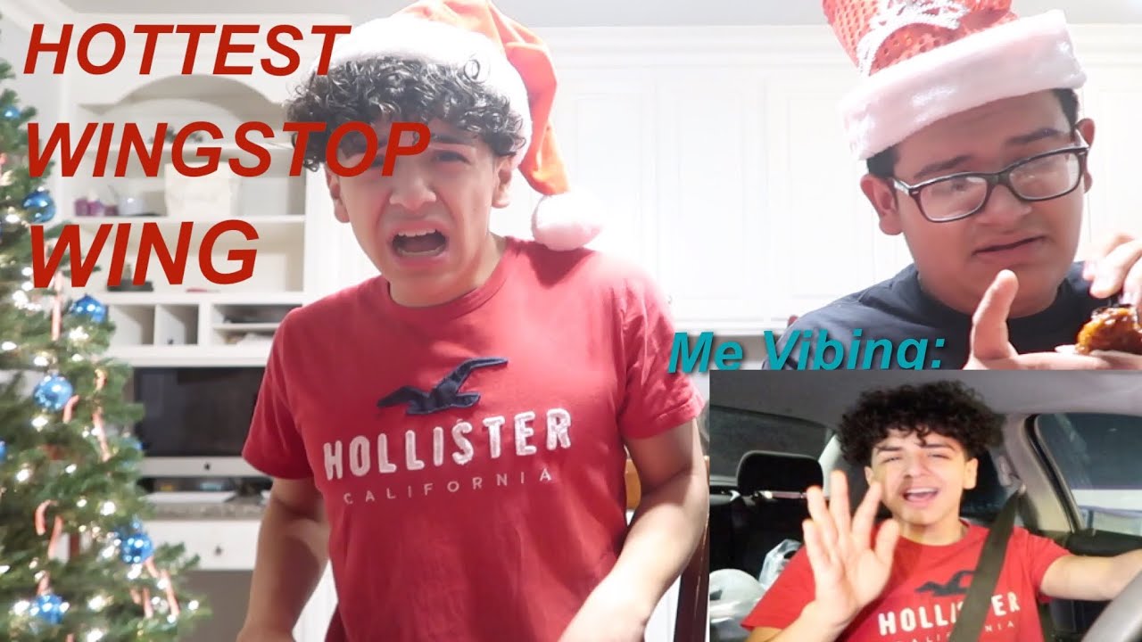 SPICIEST WINGSTOP WINGS CHALLENGE.. | 7days until Christmas - YouTube