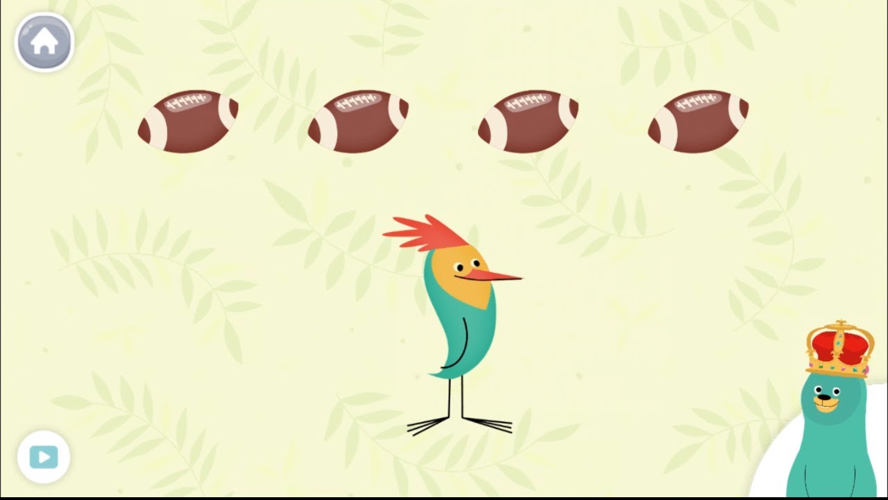 Count 4 object - Number 4 - Counting 4 objects for children and kids ...