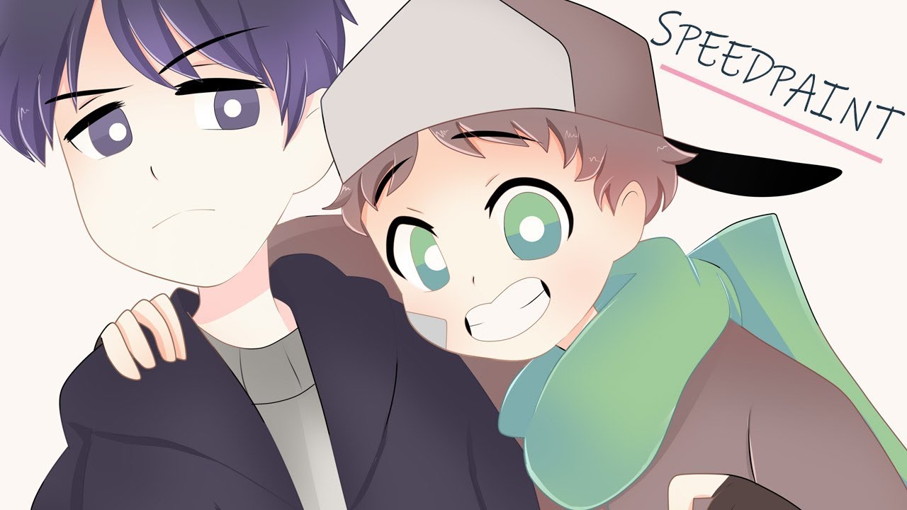 BLACK & ZACK - SPEEDPAINT - YouTube