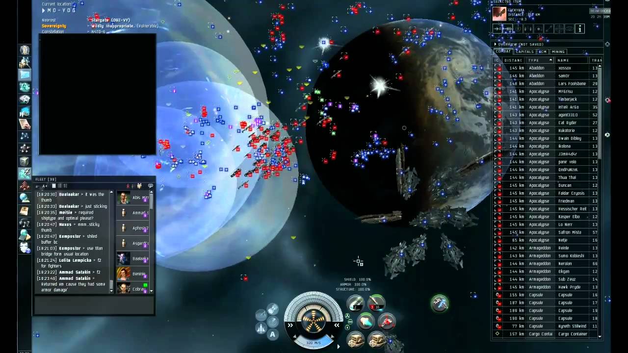 Eve Online: Solar Fleet & Intrepid Crossing vs Northern Coalition - YouTube