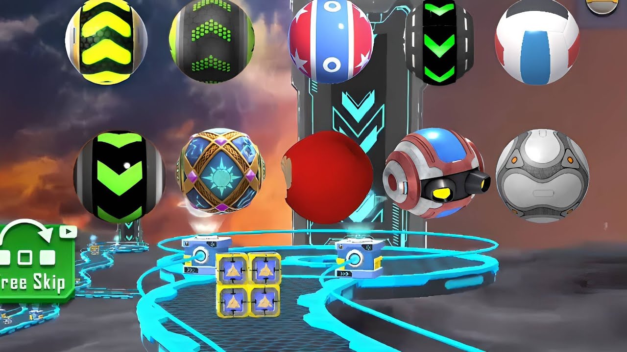 Going Ball 🏆 Vs Rolling Ball Gameplay 1 Ball Win Challenge Balls Race ...