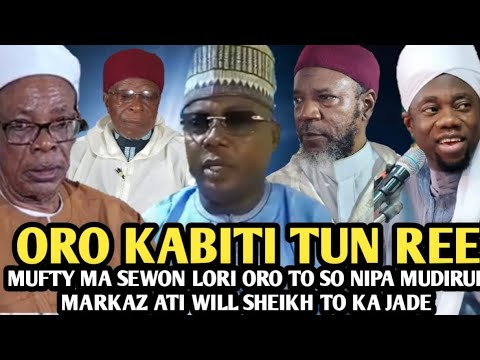 Oro Kabiti Tun Ree | MUFTY MA SEWON LORI ORO TO SO NIPA MUDIRUL MARKAZ ...