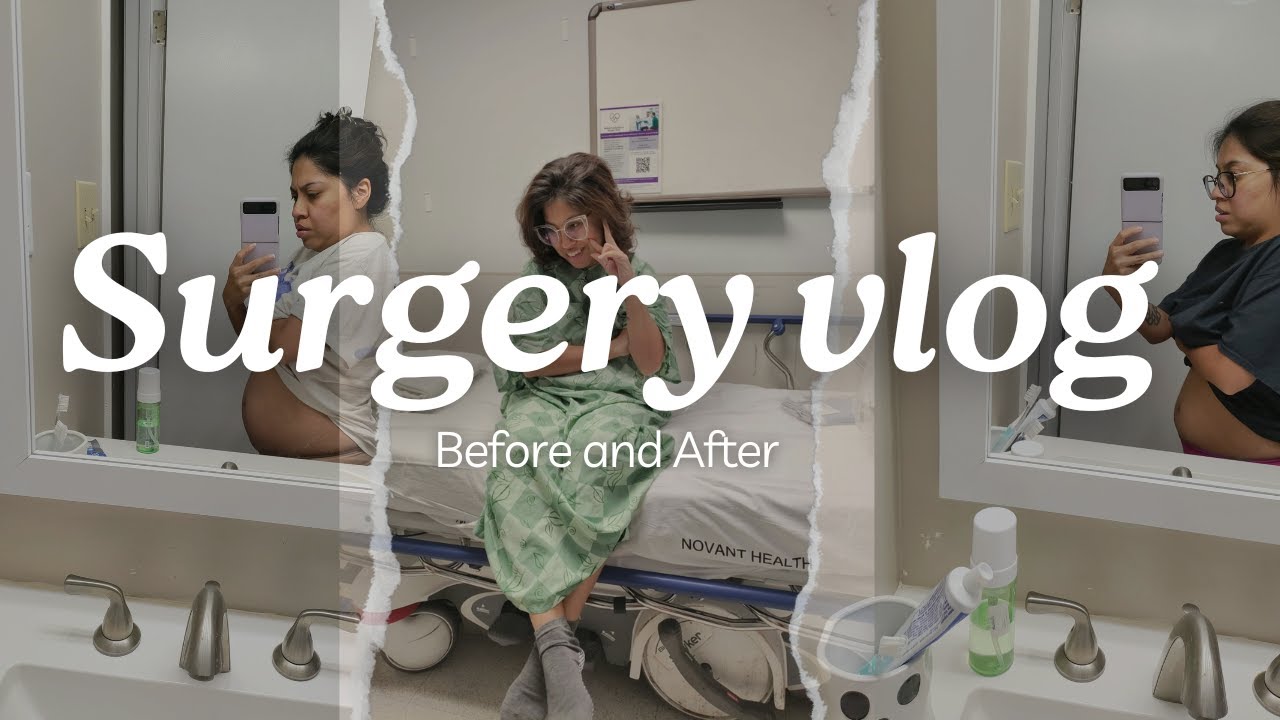 Surgery Vlog || My days leading to my surgery and some post op update ...
