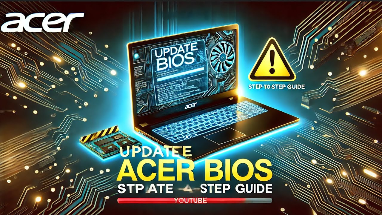 How to update Acer laptop BIOS - YouTube