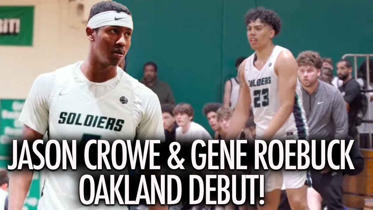 JASON CROWE JR & GENE ROEBUCK OAKLAND SOLDIERS DEBUT WAS WILD! - YouTube