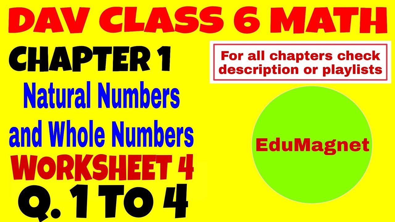 DAV MATH CLASS 6 CHAPTER 1 WORKSHEET 4 DAV CLASS 6 MATHS NATURAL NUMBERS AND WHOLE NUMBERS dav-math-class-6-chapter-1-worksheet-4-dav-class-6-maths-natural-numbers-and-whole-numbers