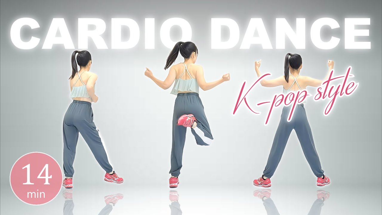14Min CARDIO AEROBICS DANCE WORKOUT | Let's exercise to KPOP style ...