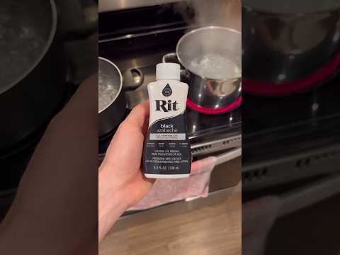 Covering Up Stains with Rit Dye by@OldNewsVtg