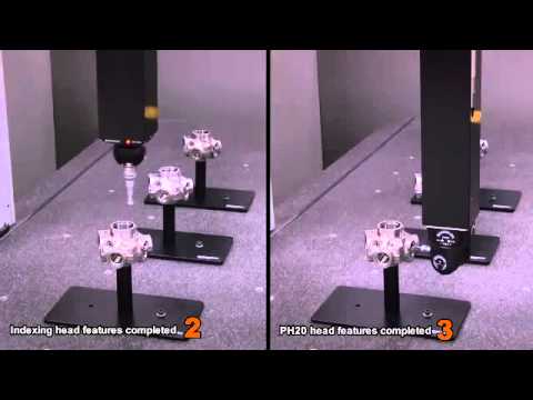 Renishaw PH20 verses PH10 comparison with feature counts - YouTube