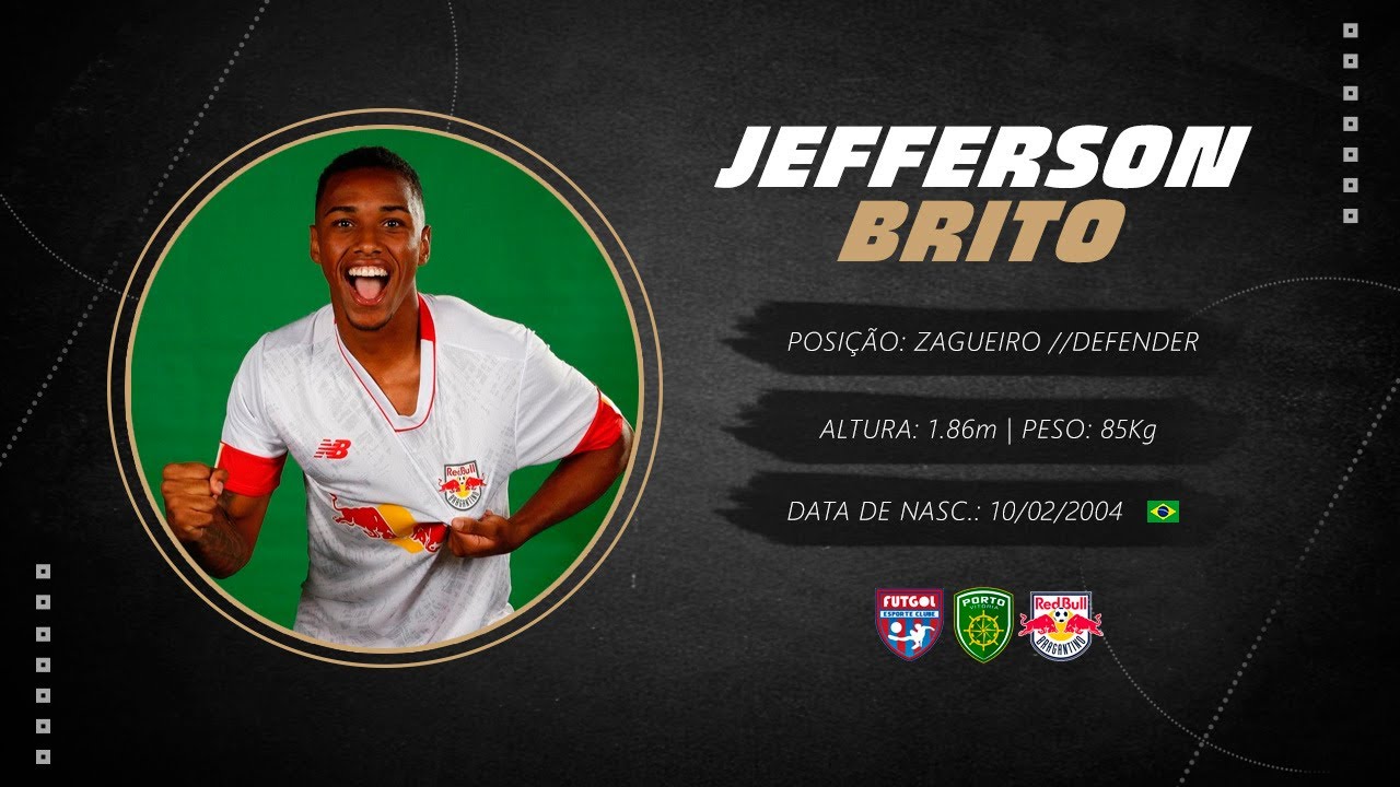 Jefferson Brito | Zagueiro // Defender - YouTube