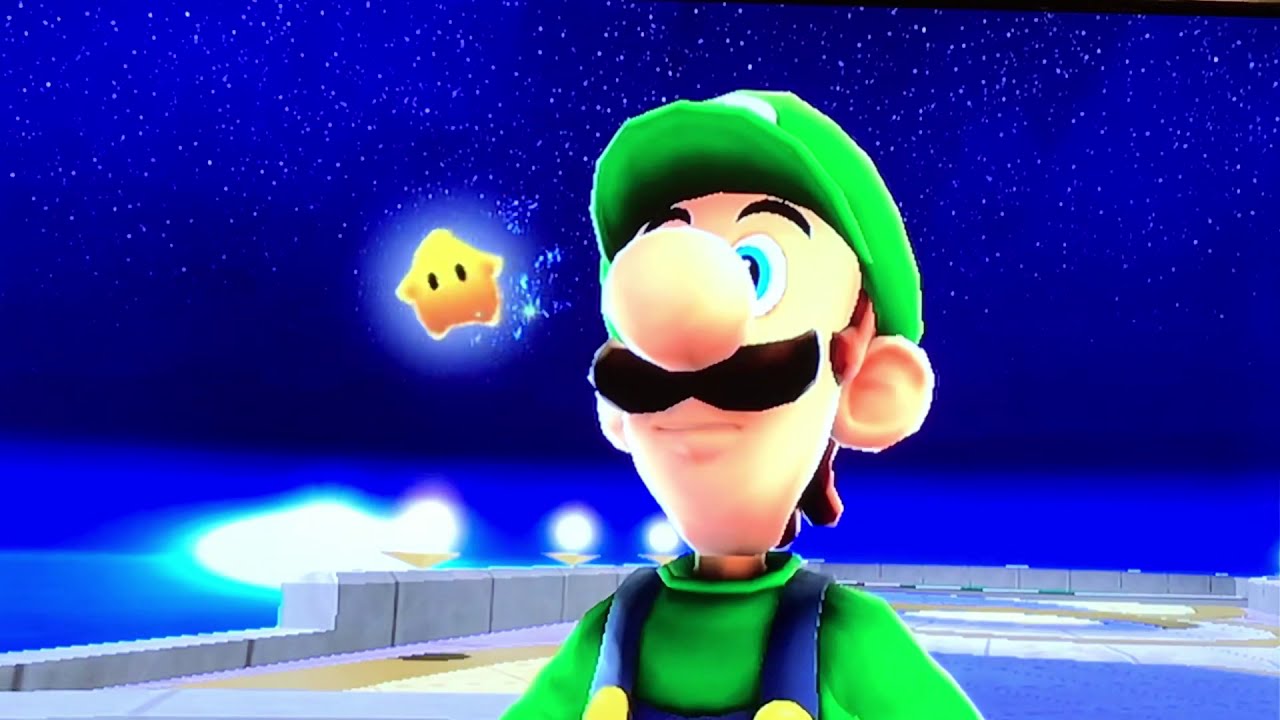 Super Mario Galaxy | Tutorial Star and Introduction Cutscenes ...