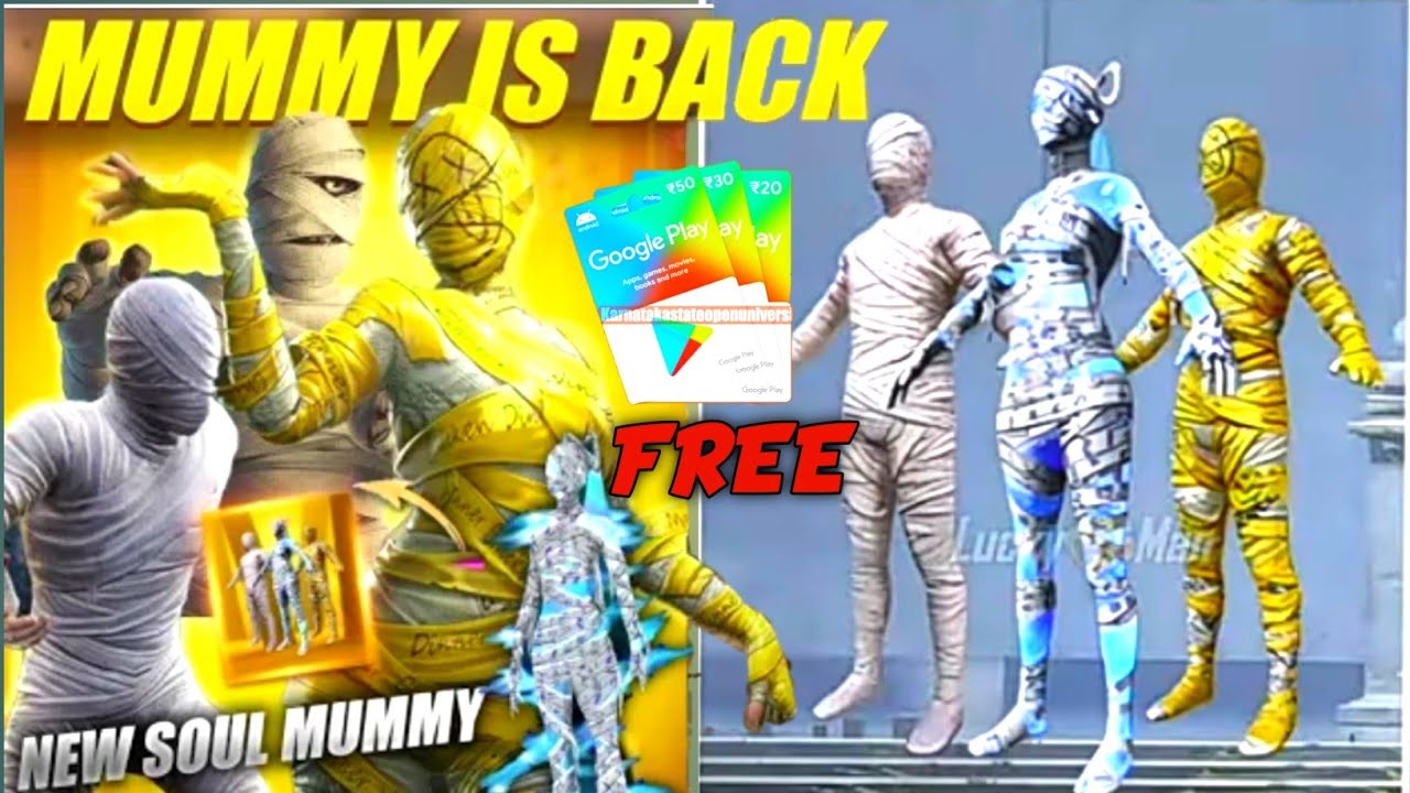 New Features in Pubg mobile ] New Mummy Set bgmi ] All Features in bgmi ...