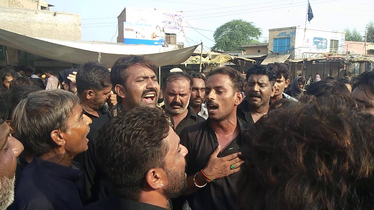 Sulagti Rait pe Sajday : Esmat Sughra Garh More 6 Muharram in Qaim ...