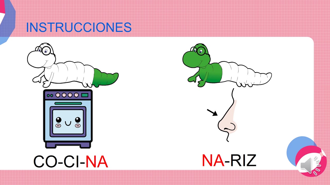 Cadena de palabras pre básica - YouTube