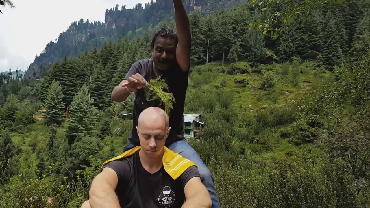 World's Greatest Head Massage 28 Baba the Cosmic Barber & ASMR Barber ...
