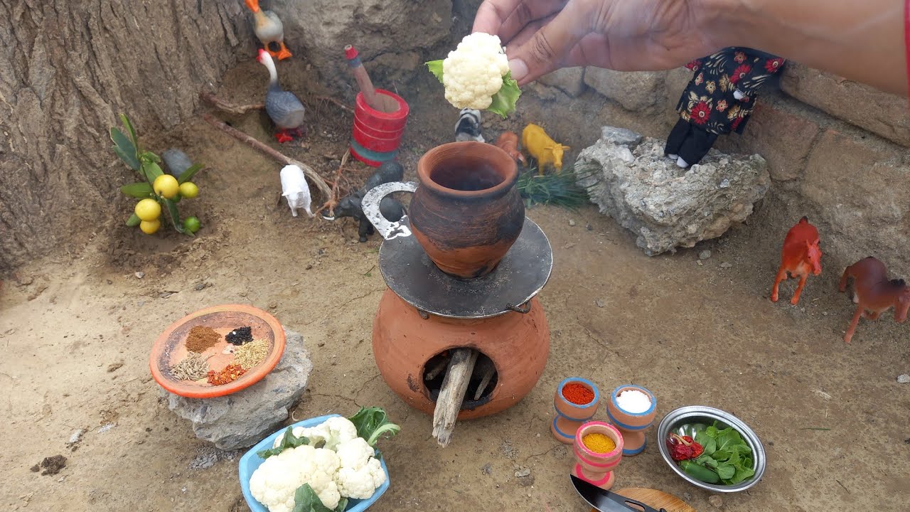 Crispy Cauliflower Fry Recipe | How to make street style Gobi 65 | Fry ...