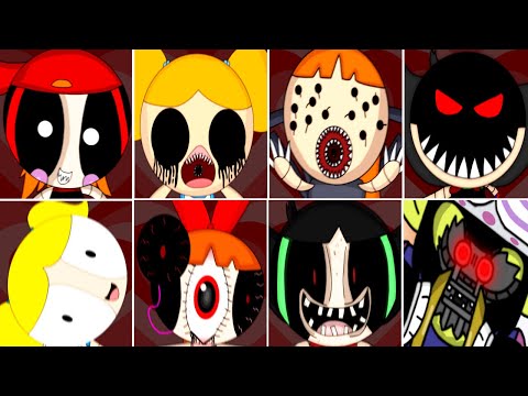 Five Nights at Powerpuff Girls 4 ALL JUMPSCARES / EXTRAS / MINIGAMES