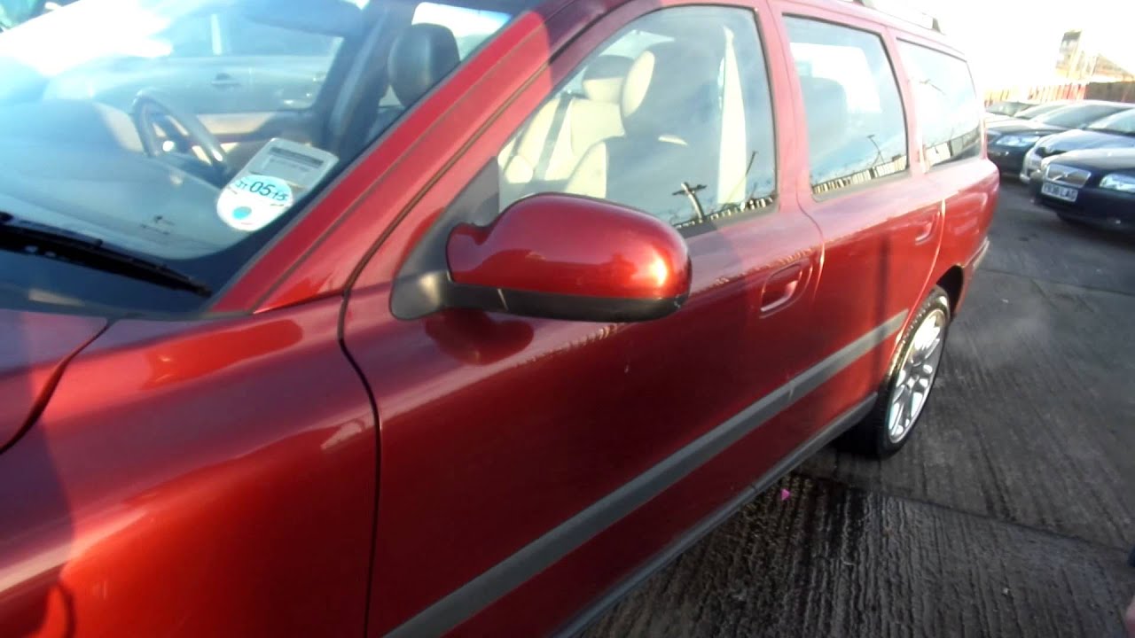 www.dealerpx.com Volvo V70, Petrol, Auto, Red. - YouTube