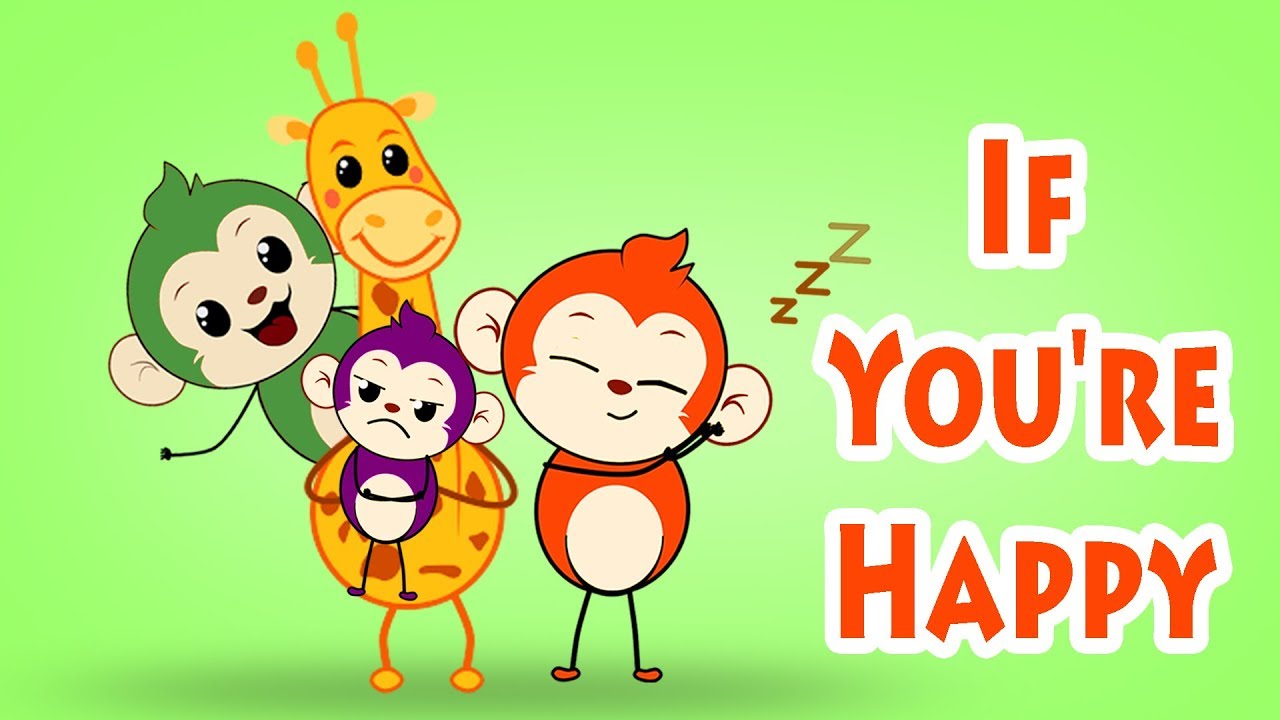 If You're Happy - nursery rhymes kids songs | if you’re happy | 2020 ...
