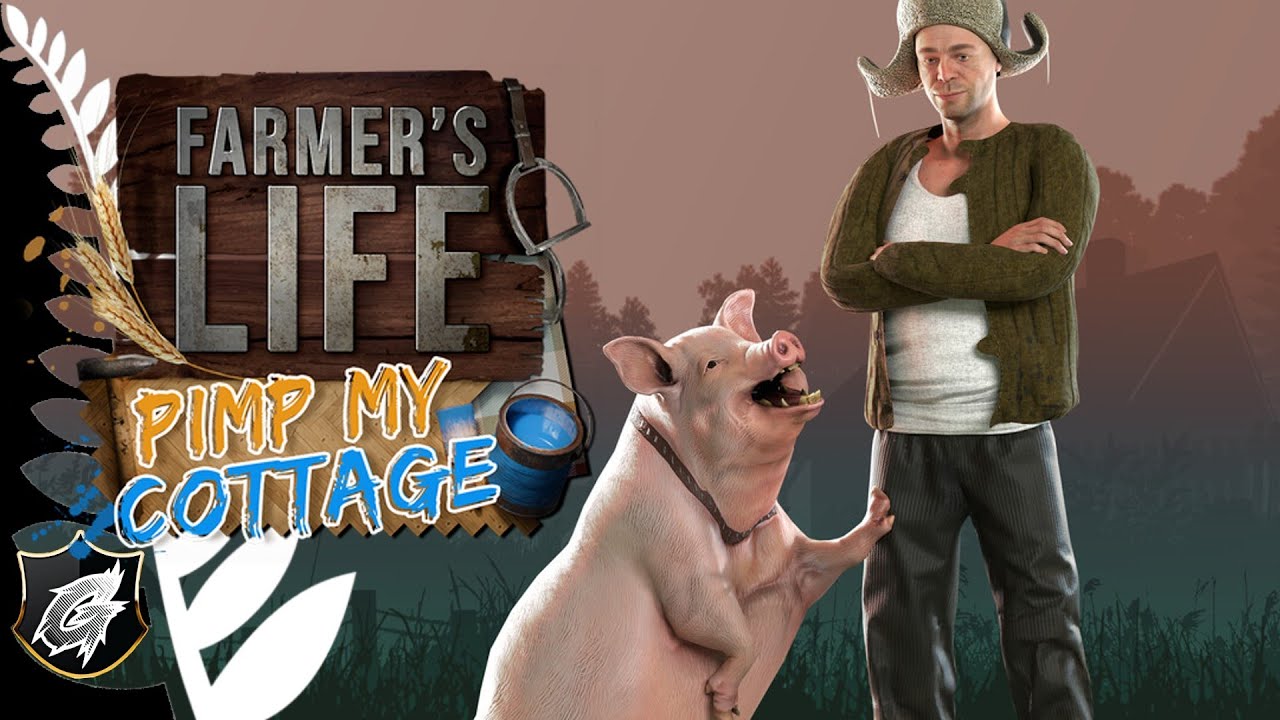 Piglets, Goats and Cows⭐ Farmer's Life EP 7 Pimp my Cottage DLC - YouTube