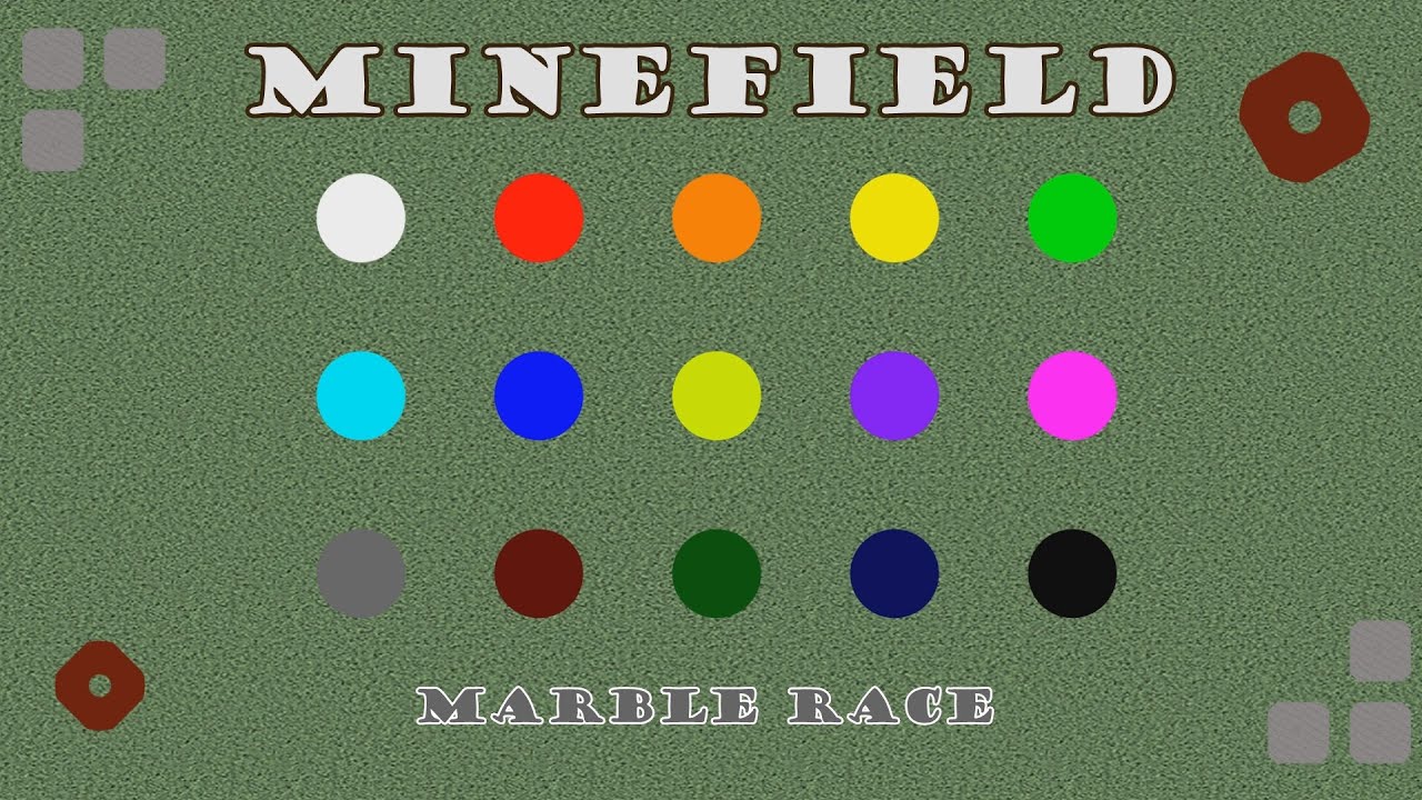 Minefield | Marble Race | The Tea - YouTube