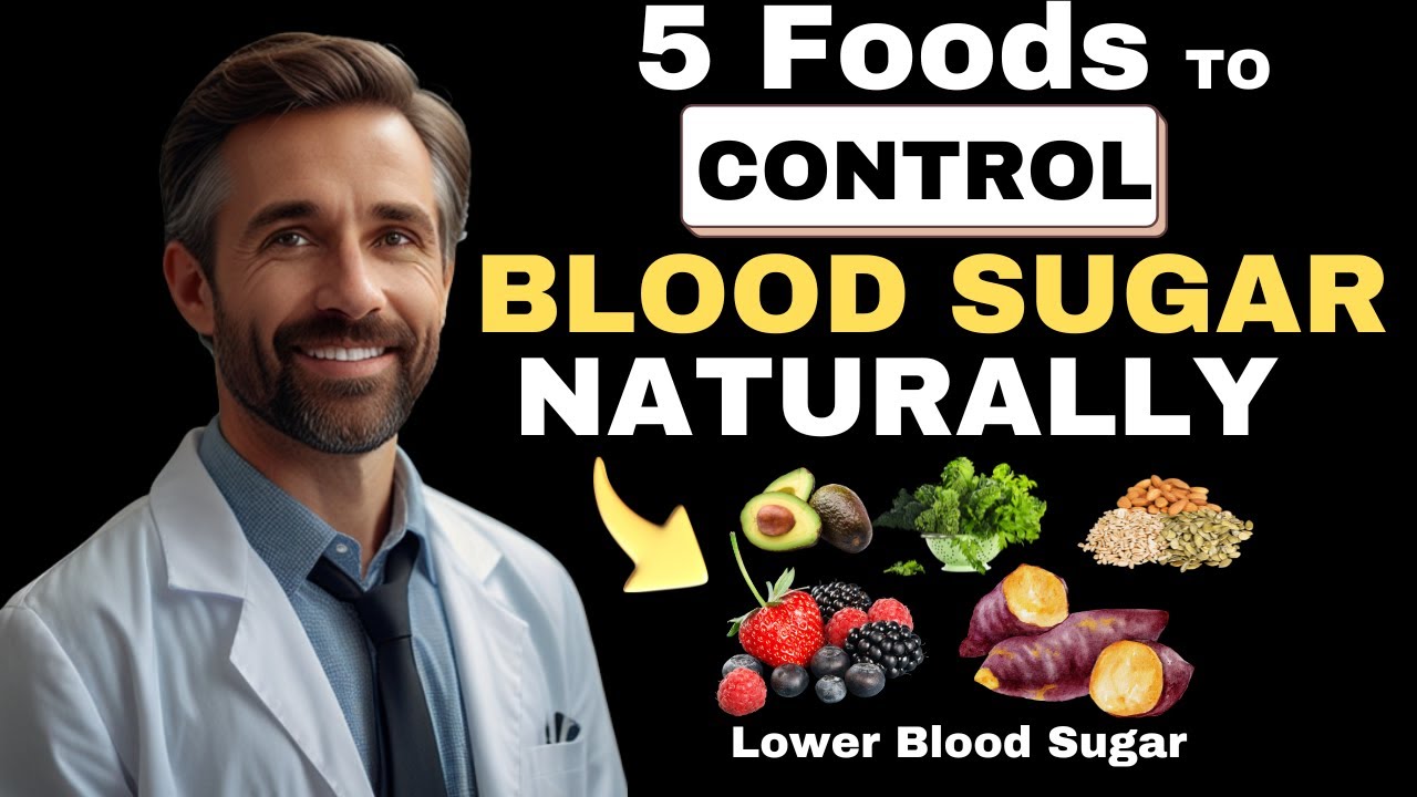 “5 Foods to Control Blood Sugar Naturally"#diabetesmanagement # ...