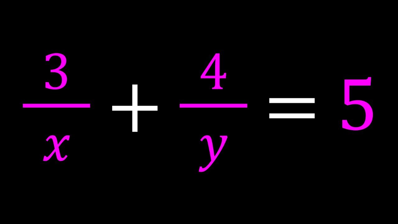 Let's Solve A Diophantine Equation? - YouTube