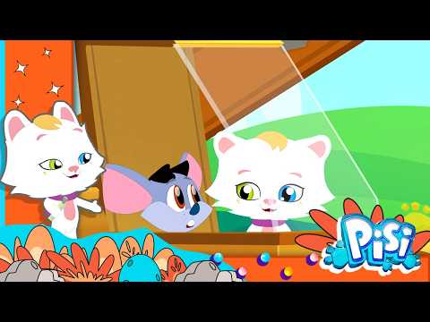 Pisi - Vinç  - Yeni Bölüm      @pisi      #pepee #çizgifilm #eğlenceli