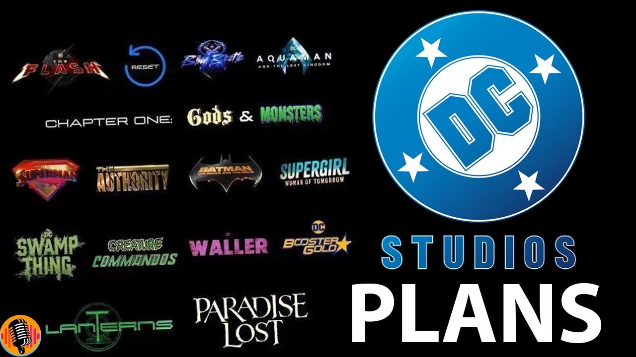 DC Studios Decade-Long Plan For The DC Universe Plans Revealed - YouTube