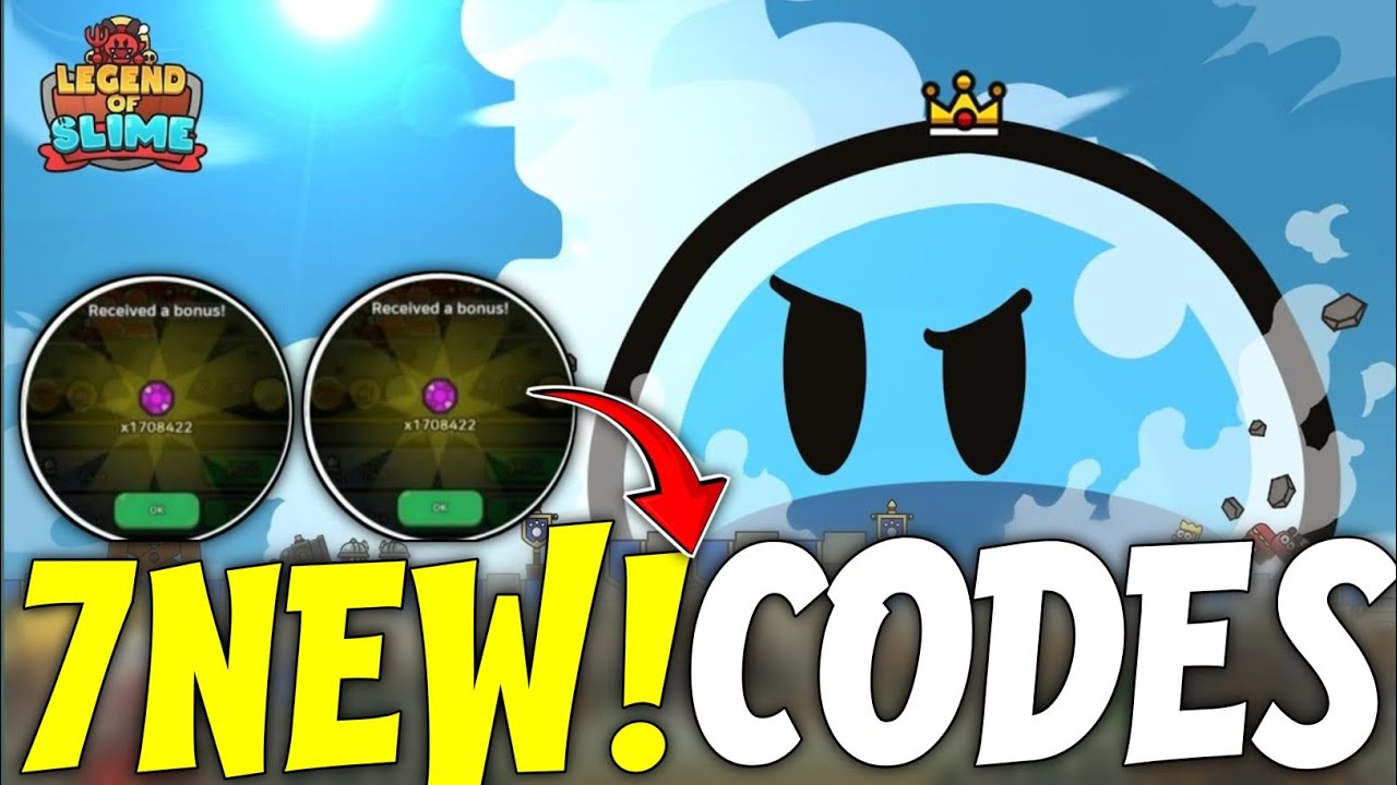 HURRY UP ⚡LEGEND OF SLIME GIFT CODES 2024 -70K PLUS GEM REWARD | LEGEND ...