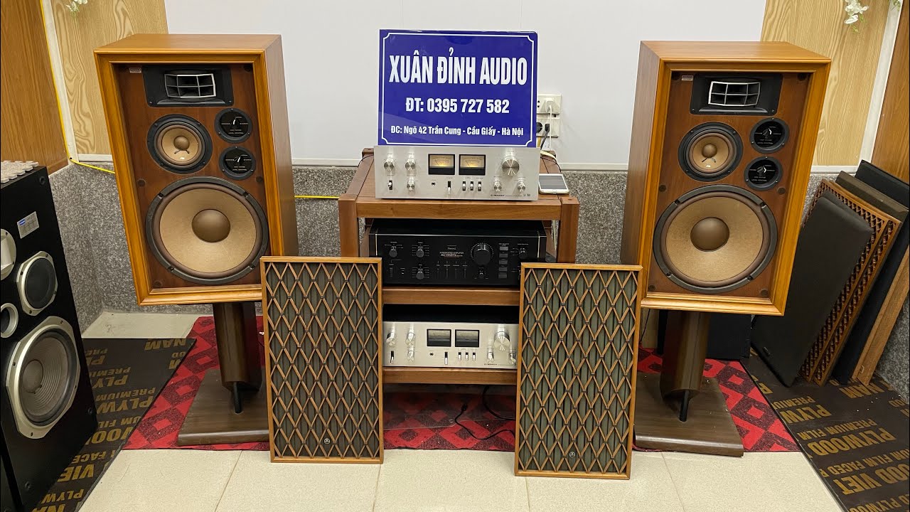 Đep, Hiếm Mà Giá Bình Dân, Loa Pioneer Cs-A700, Loa Sansui Sp-1005, Amply Pioneer 7800 Siêu Đẹp ...