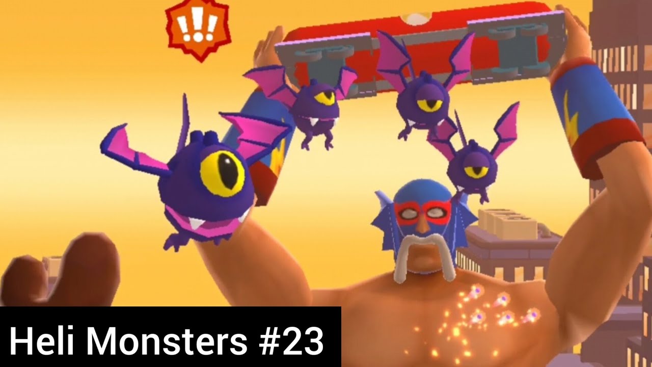 Heli monsters attack gameplay | Level 339 - 344 | - YouTube