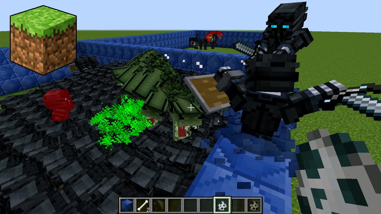 Minecraft 10000 Dread Knight VS Hydra (Ice and Fire Mod) - YouTube