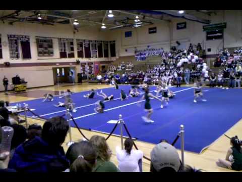 JV emmaus cheer competition stroudsburg 3 7 10 - YouTube