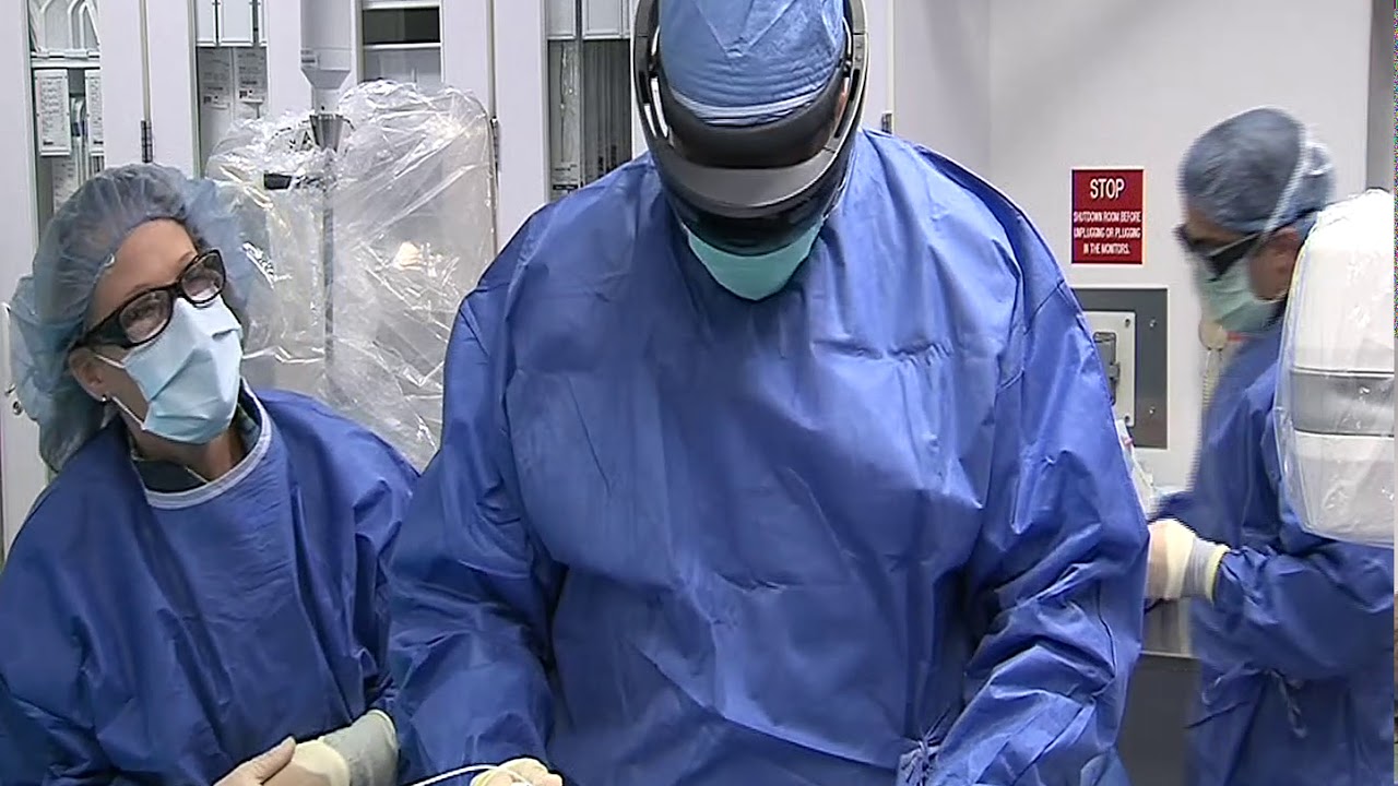 Surgeon fascinated by AR Guided Surgery - YouTube