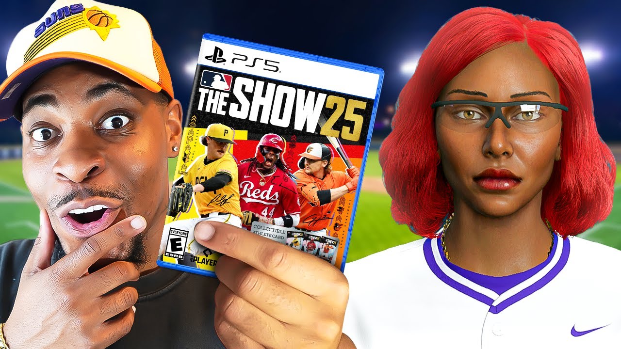 Creating The Greatest Female Baseball Player EVER! MLB The Show 25 Road ...