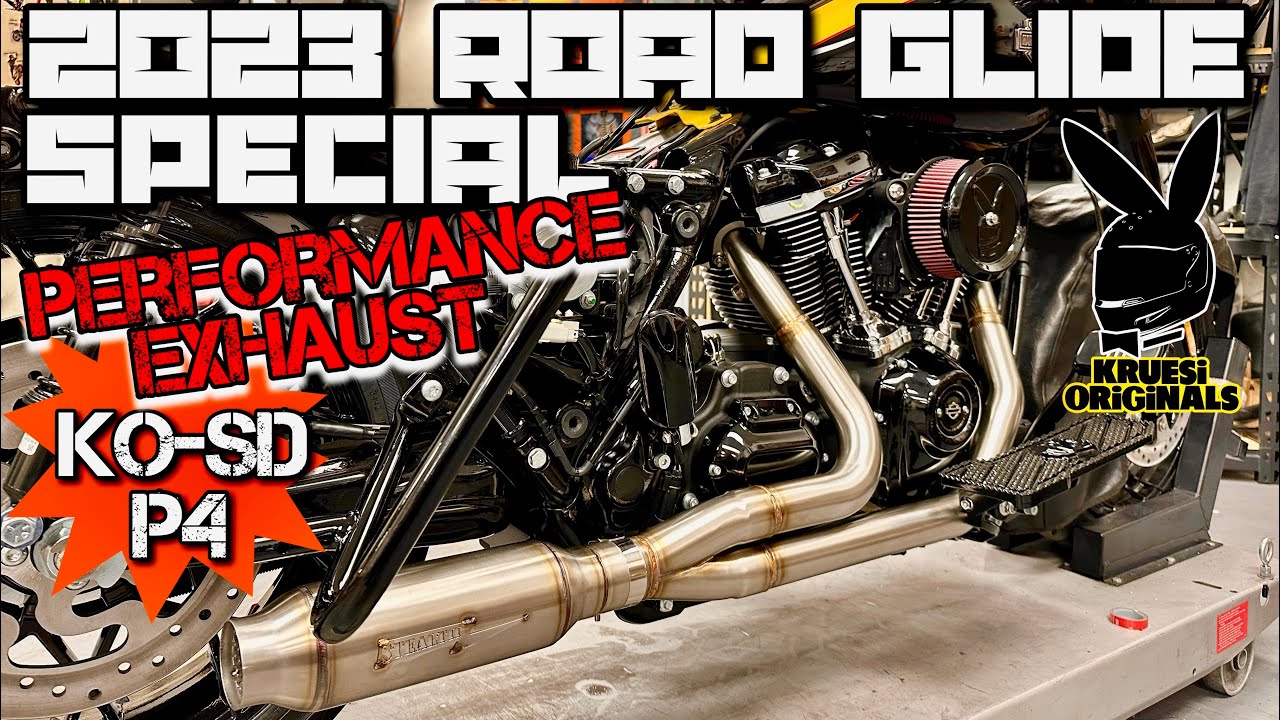 2023 Road glide special Stealth performance exhaust install. San Diego ...