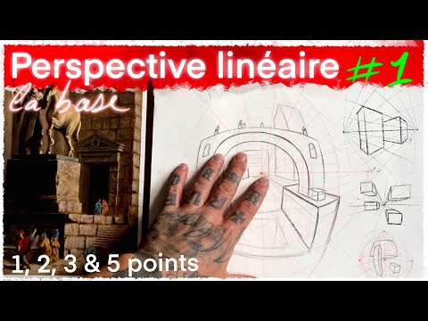 Les Bases de la perspective en 1,2,3,5 points #1