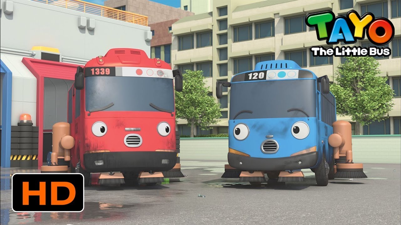 Tayo Phần5 Tập1-5 l phần tổng hợp tốt nhất l Tayo xe buýt bé nhỏ - YouTube