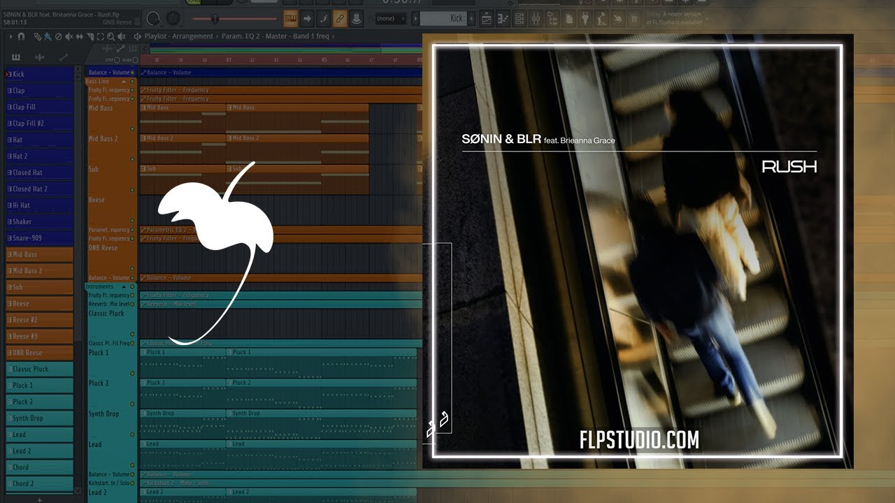 SØNIN & BLR feat. Brieanna Grace - Rush (FL Studio Remake) - YouTube