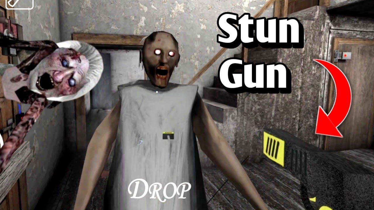 I Used A Stun Gun At Granny's House | Stun Gun In Granny Revamp Full ...