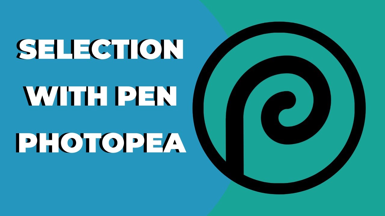 How to Make a Selection by Using The Pen Tool in The Photopea ...