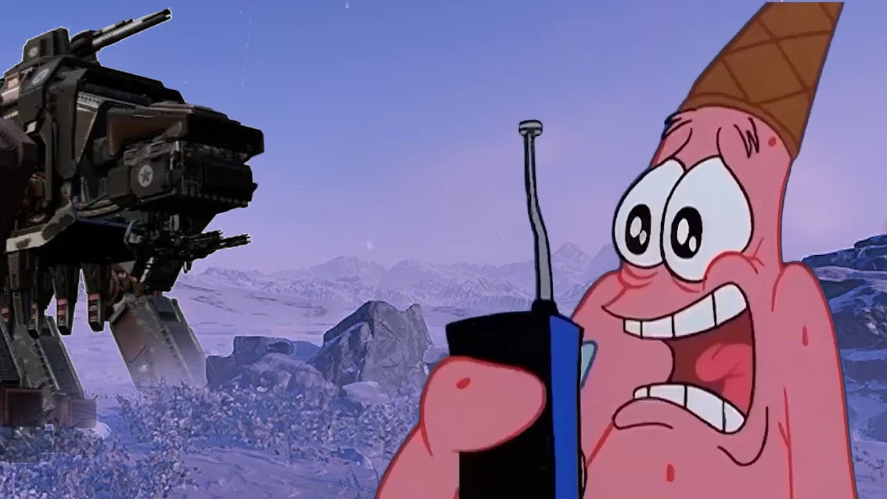 Patrick Star is a Helldiver (HELLDIVERS 2) - YouTube