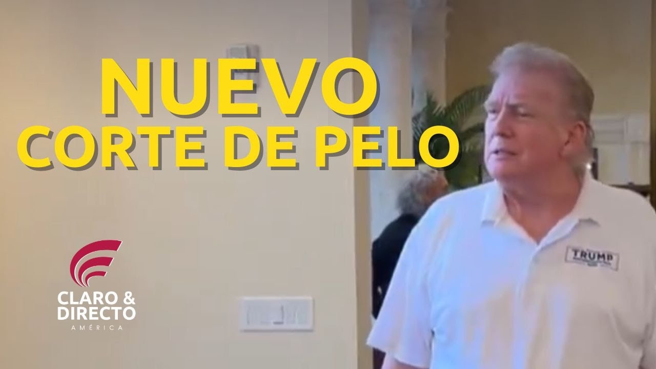 🚨Trump sorprende con un nuevo corte de pelo - YouTube