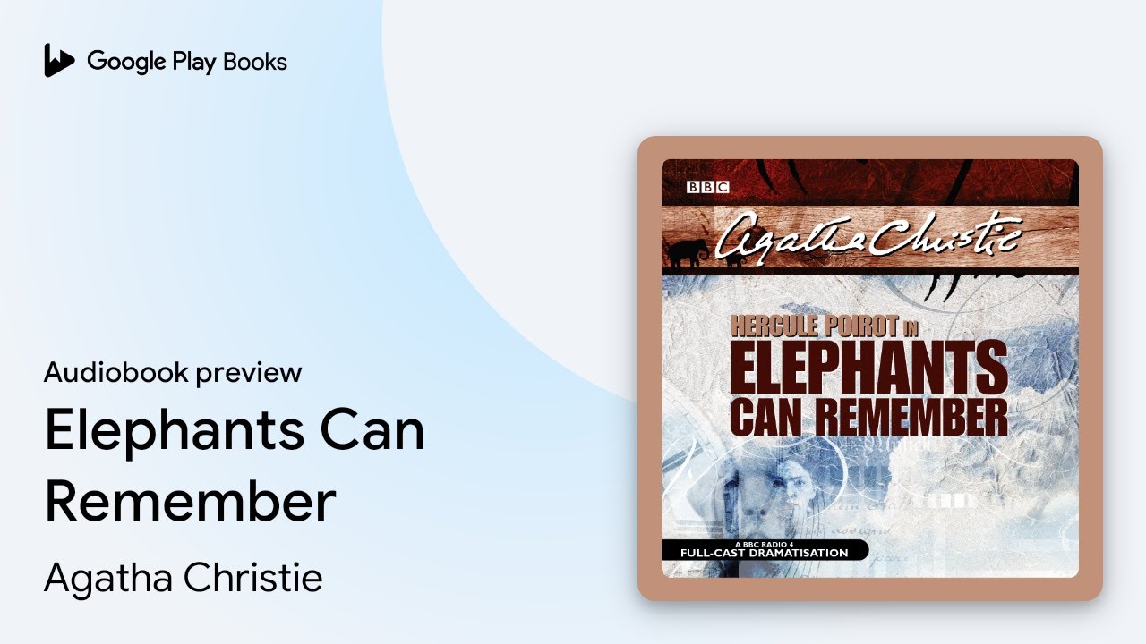 Elephants Can Remember by Agatha Christie · Audiobook preview - YouTube